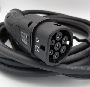 Charging cable with Tesla command button - EVChargeking